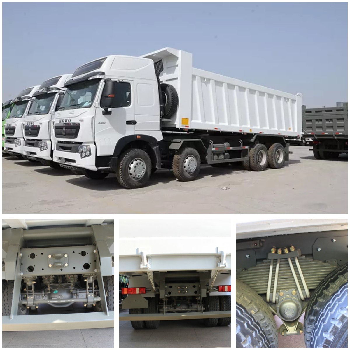 Howo A7 8×4 Dump Truck 40-50 TON-Products Center-HOWO SINOTRUCK