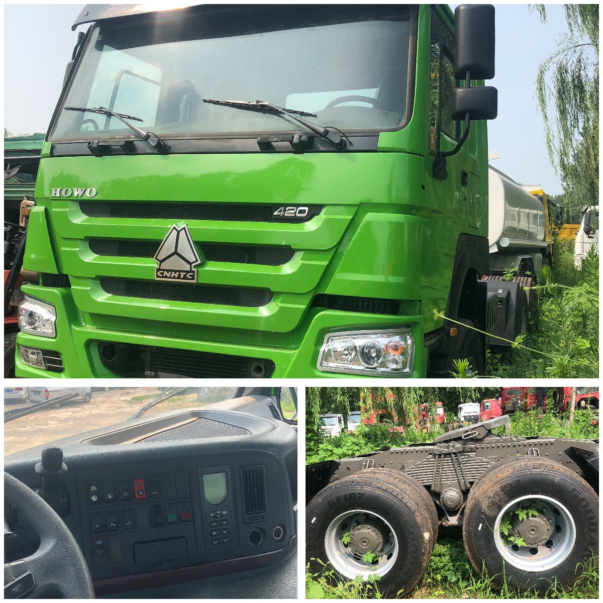 Refurbished 420hp HOWO 10 Wheels Tractor Truck-Products Center-HOWO ...